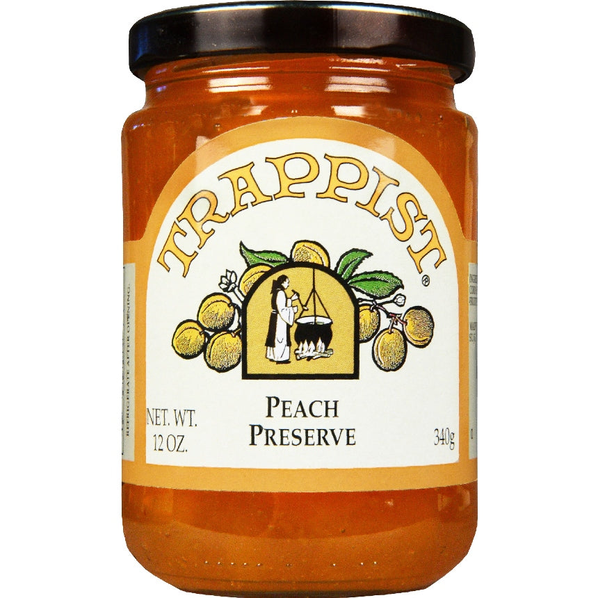 Peach Trappist Preserve (Single Jar) – Monastery Greetings
