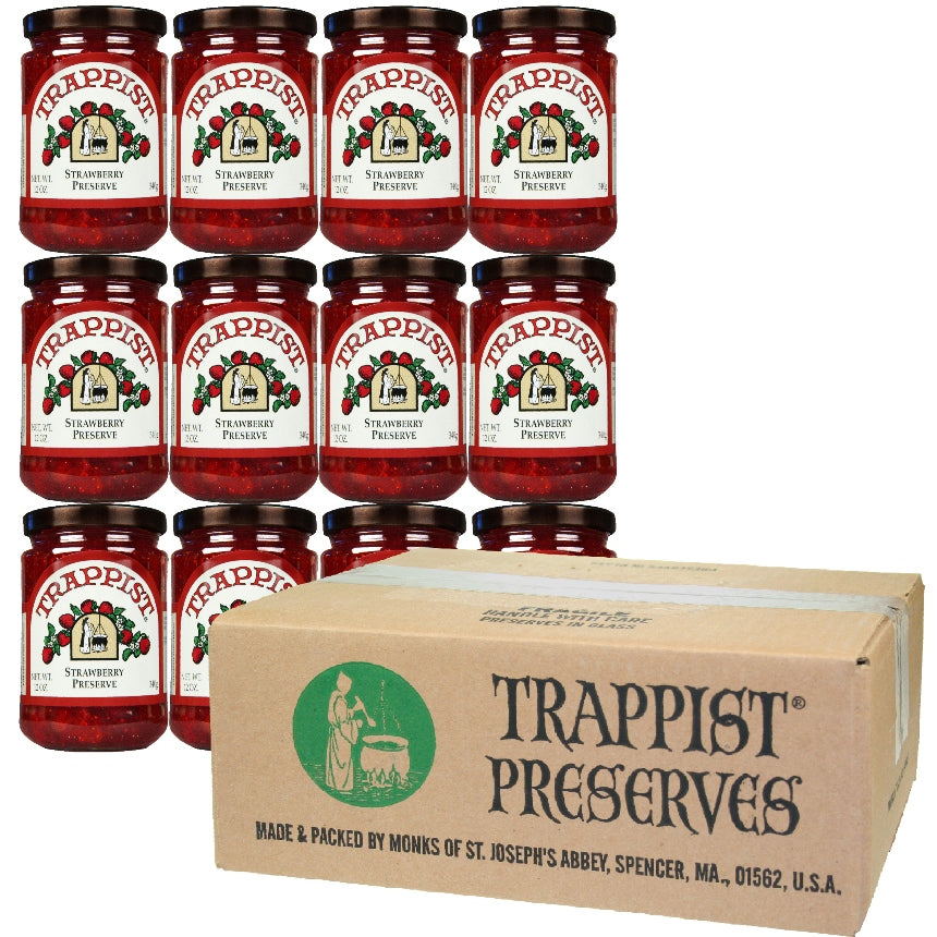 Strawberry Trappist Preserve (12 Pack) – Monastery Greetings