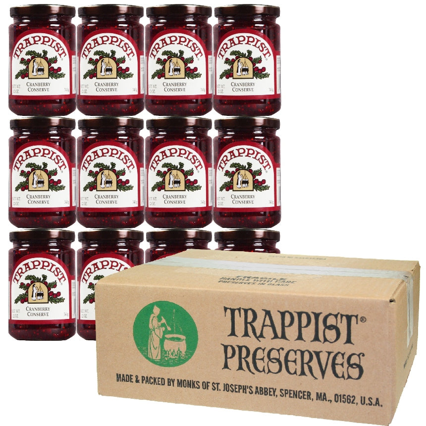 Cranberry Trappist Conserve (12 Pack) – Monastery Greetings