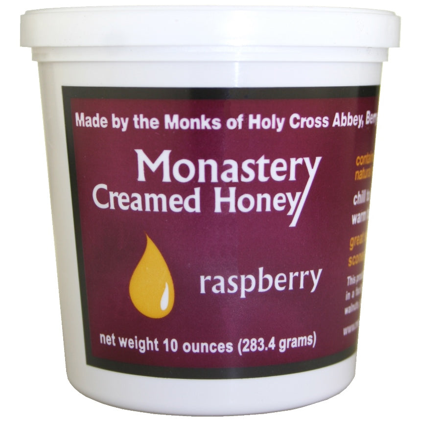 Raspberry Monastery Creamed Honey – Monastery Greetings