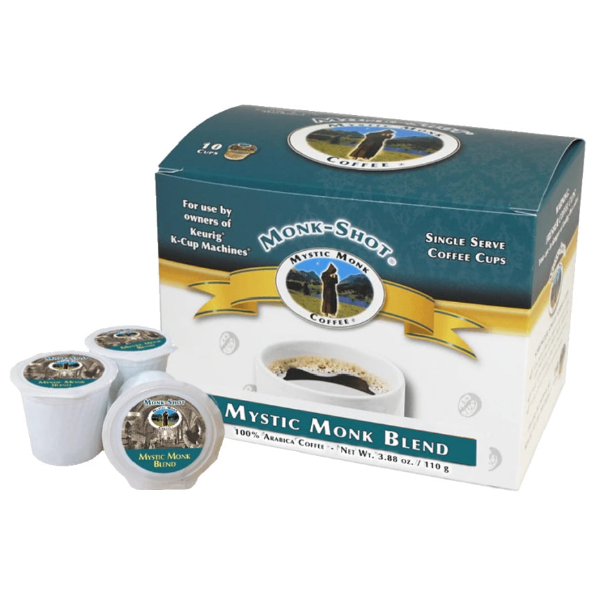 Monk Shots Mystic Monk Blend Coffee (10 pods) – Monastery Greetings