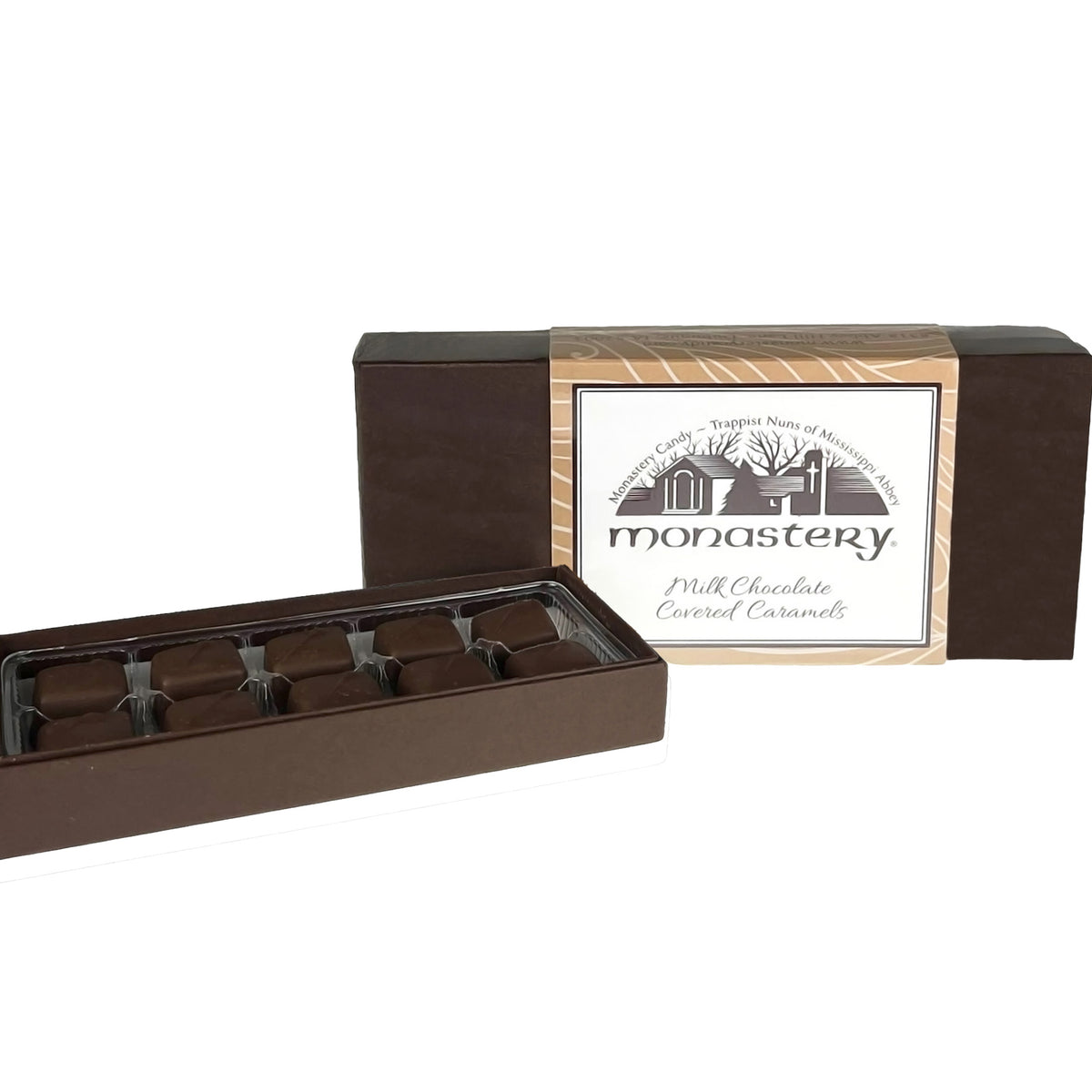 Milk Chocolate-Covered Caramels (Sampler) – Monastery Greetings
